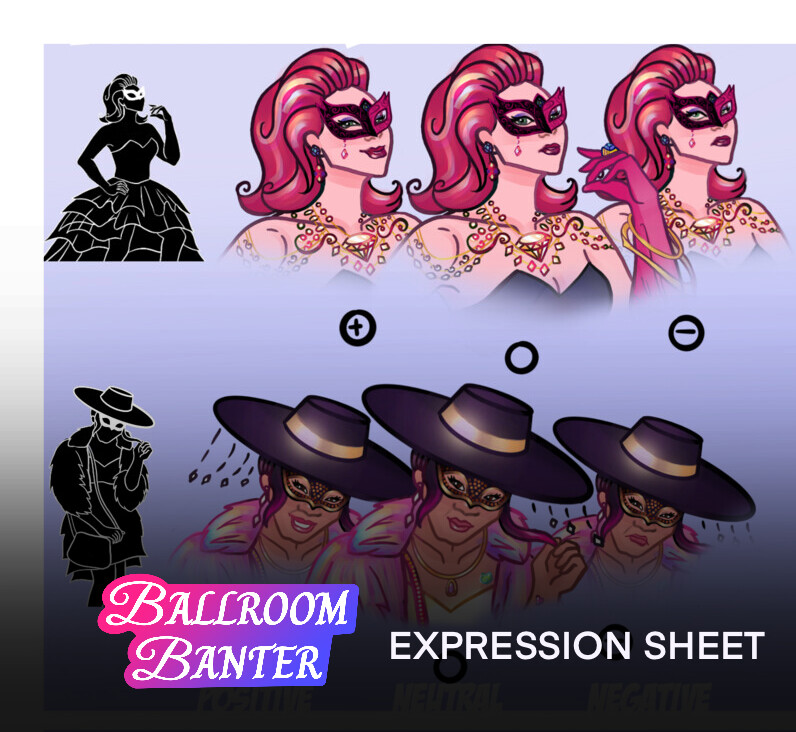 ArtStation - Character Expressions Sheet