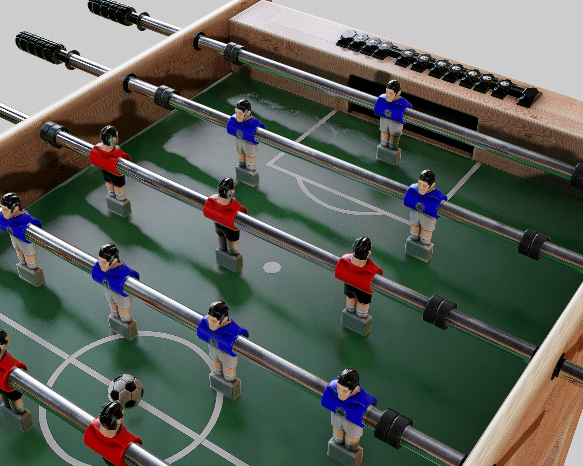 ArtStation - Foosball Table
