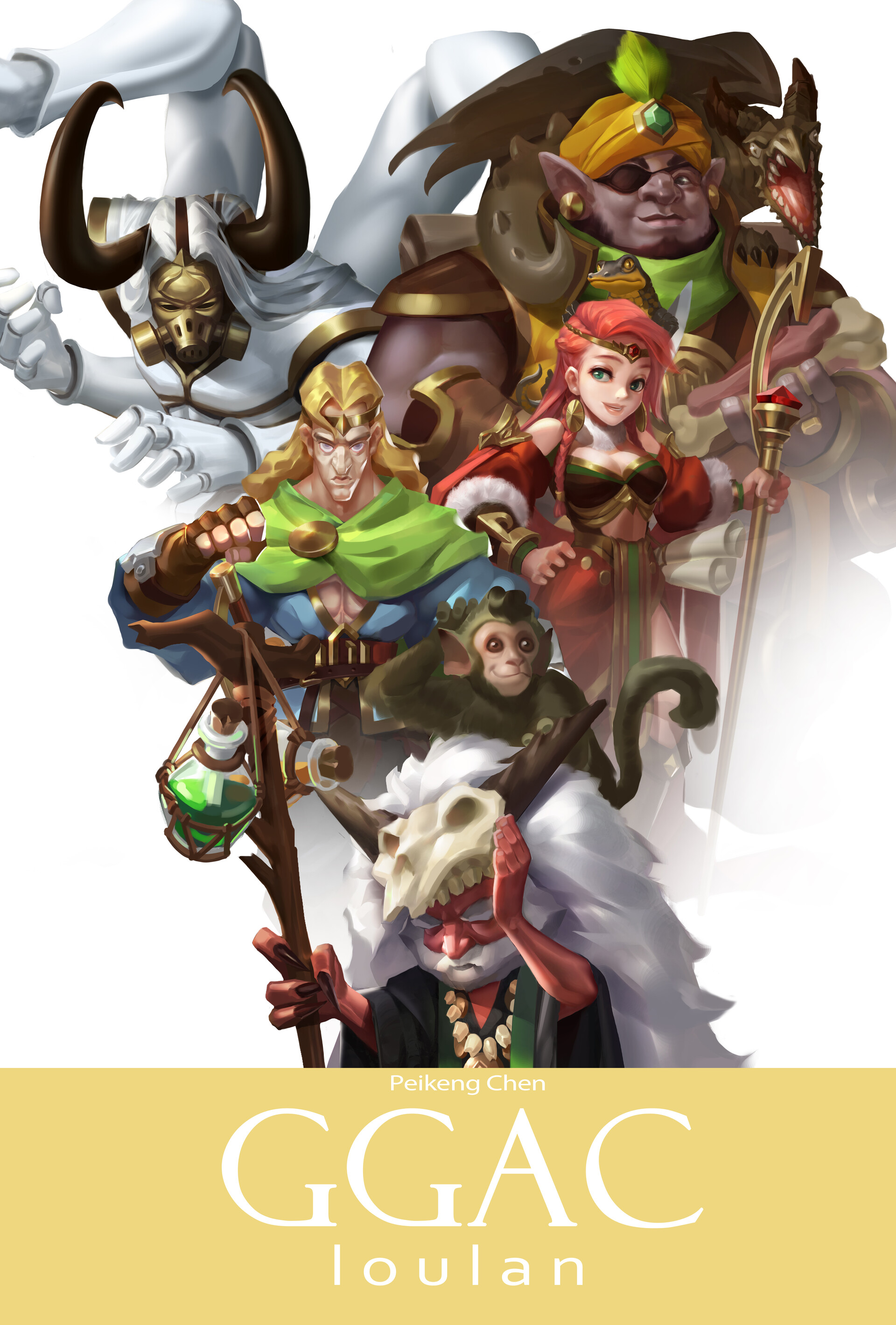 ArtStation - GGAC比赛作品