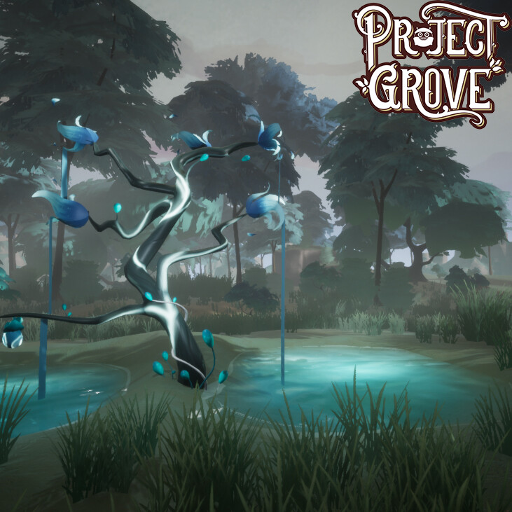 ArtStation - Project Grove Environment Art
