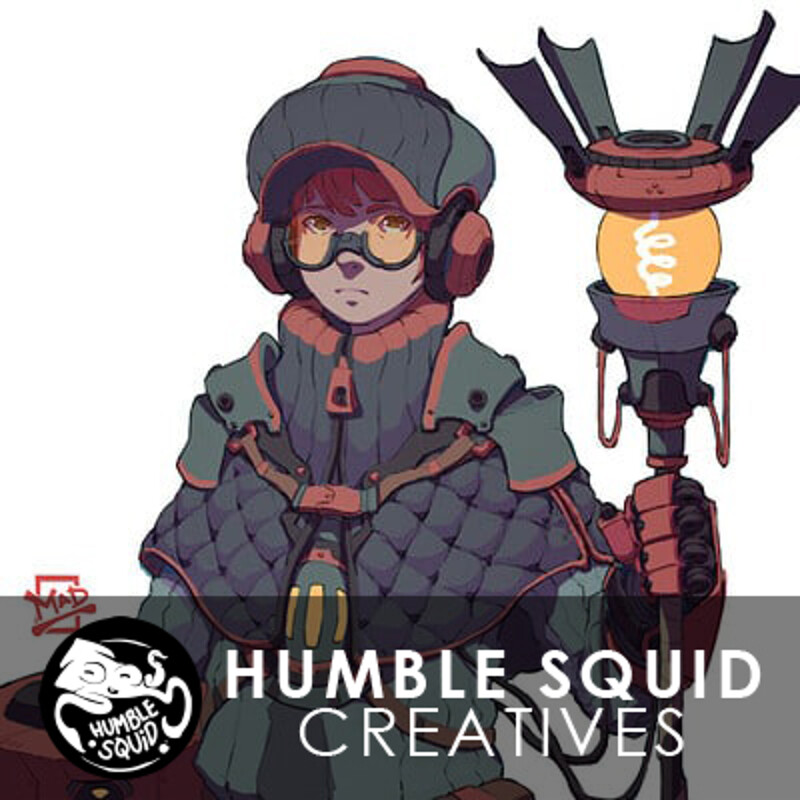 Humble Squid Creatives - CHAR ILLUS