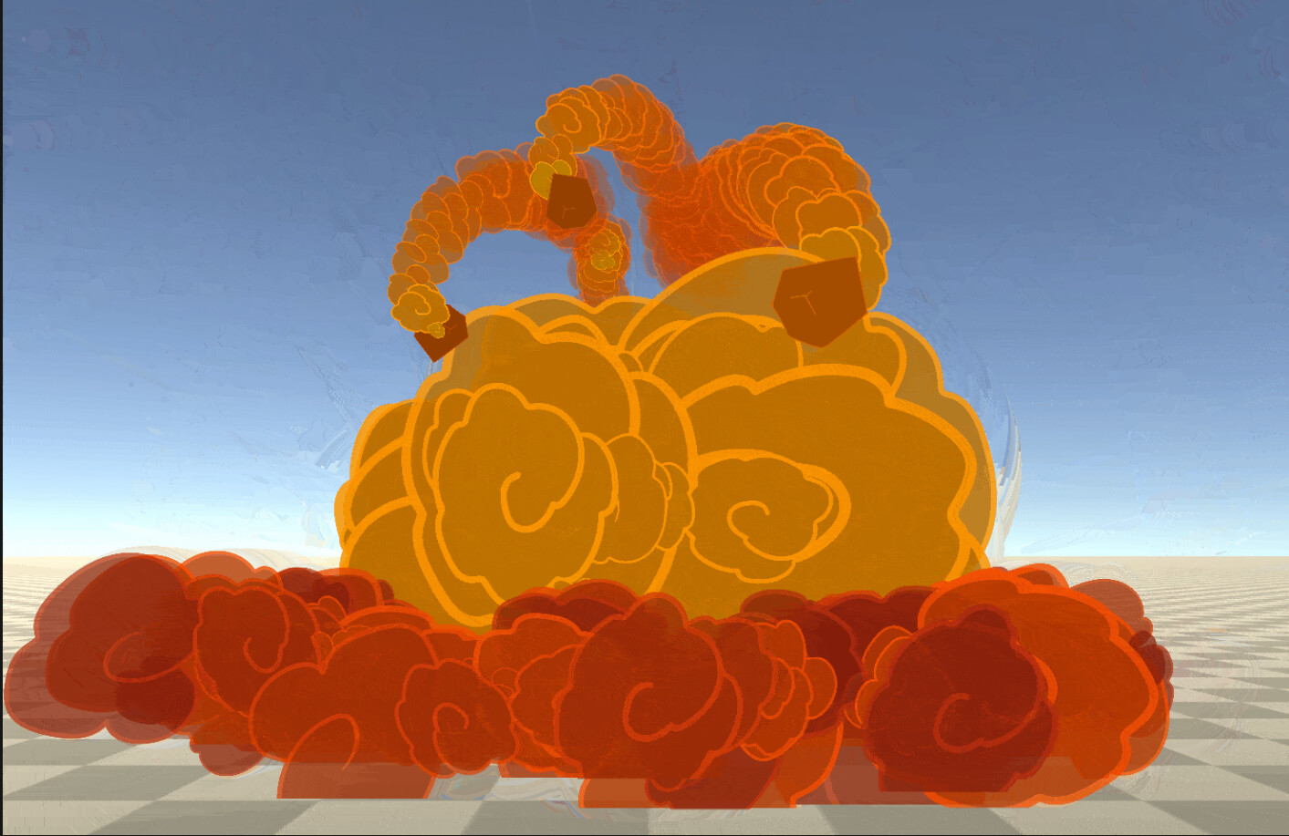 Kayla Cooper - LOZ Wind Waker-Style Explosion