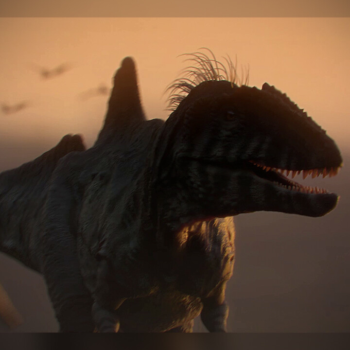 ArtStation - Concavenator animation