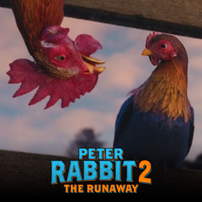 ArtStation - Peter Rabbit 2 - Rooster Teen Rig