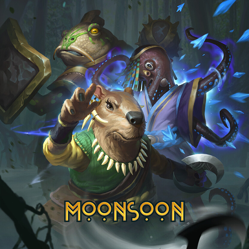 ArtStation - Adventurers VS Maka - Moonsoon