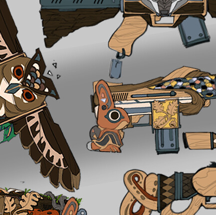 ArtStation - Weapon Design Set : Zoo