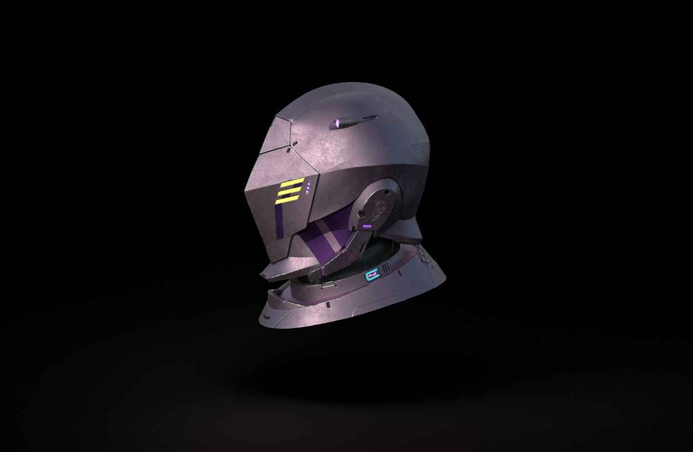 ArtStation - Sci-Fi Alien Helmet