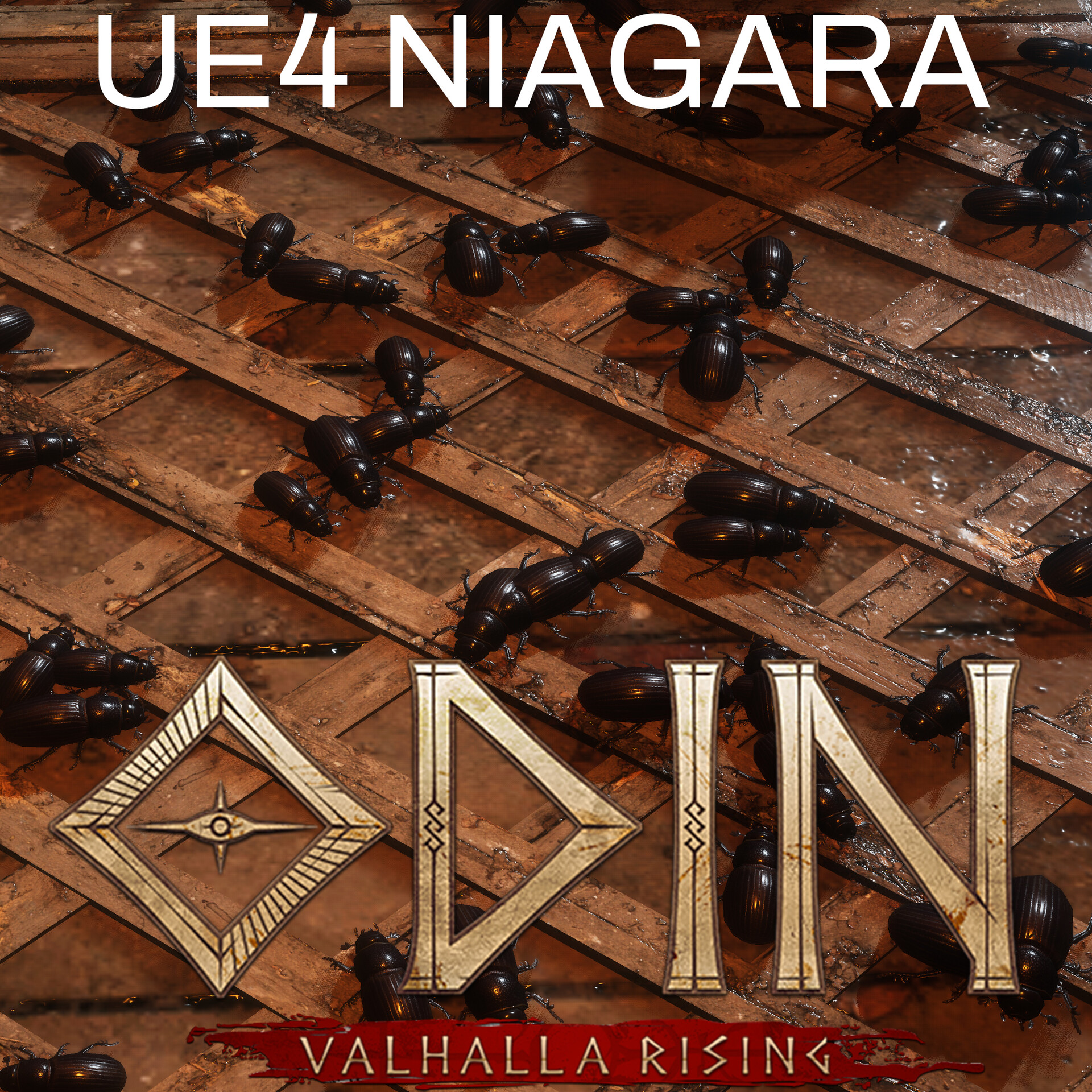 ArtStation - ODIN VALHALLA RISING - NIAGARA INSECT SWIM SYSTEM