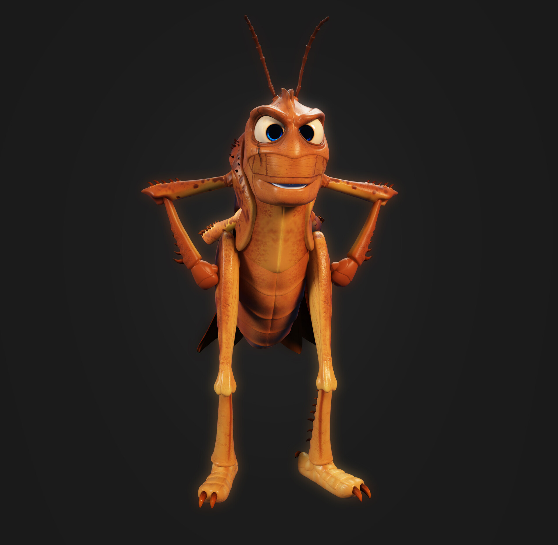 ArtStation - Grasshopper Rig