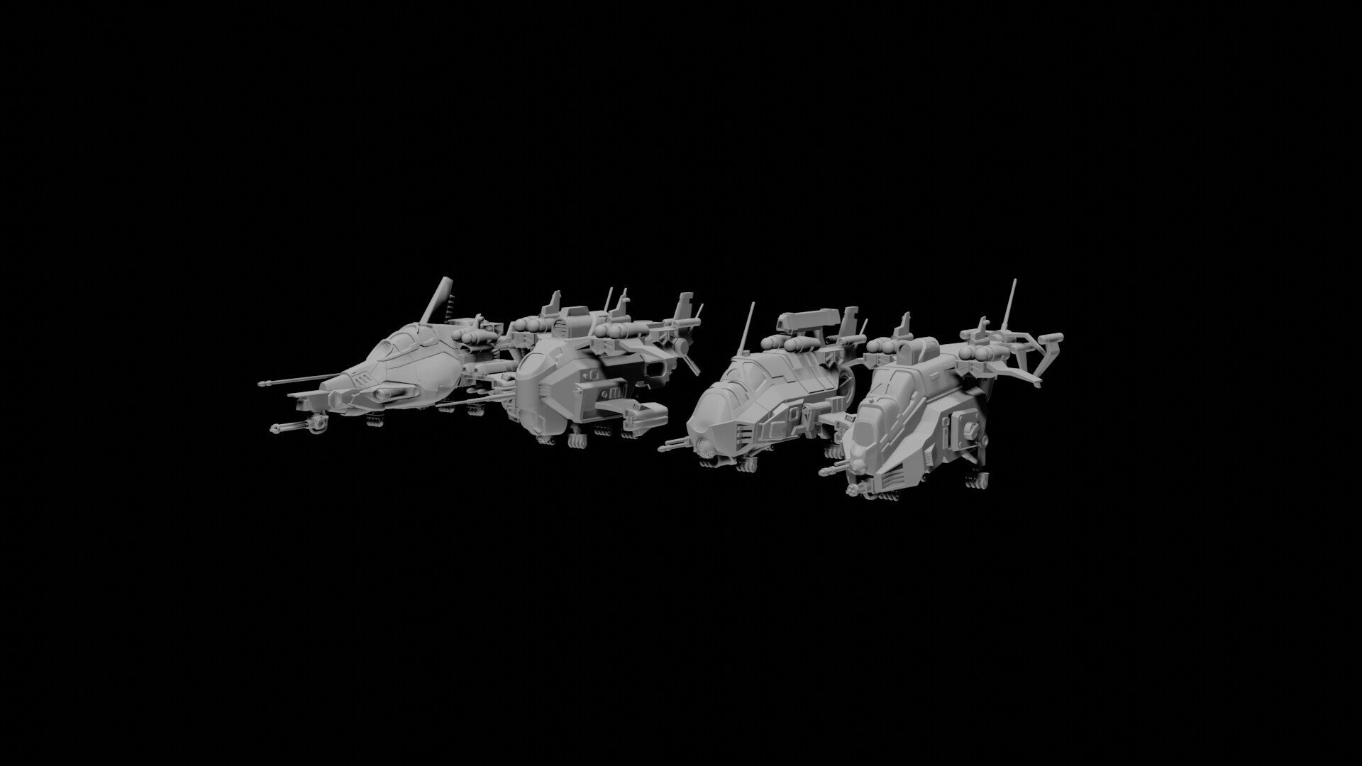 ArtStation - cyberpunk Airship concept