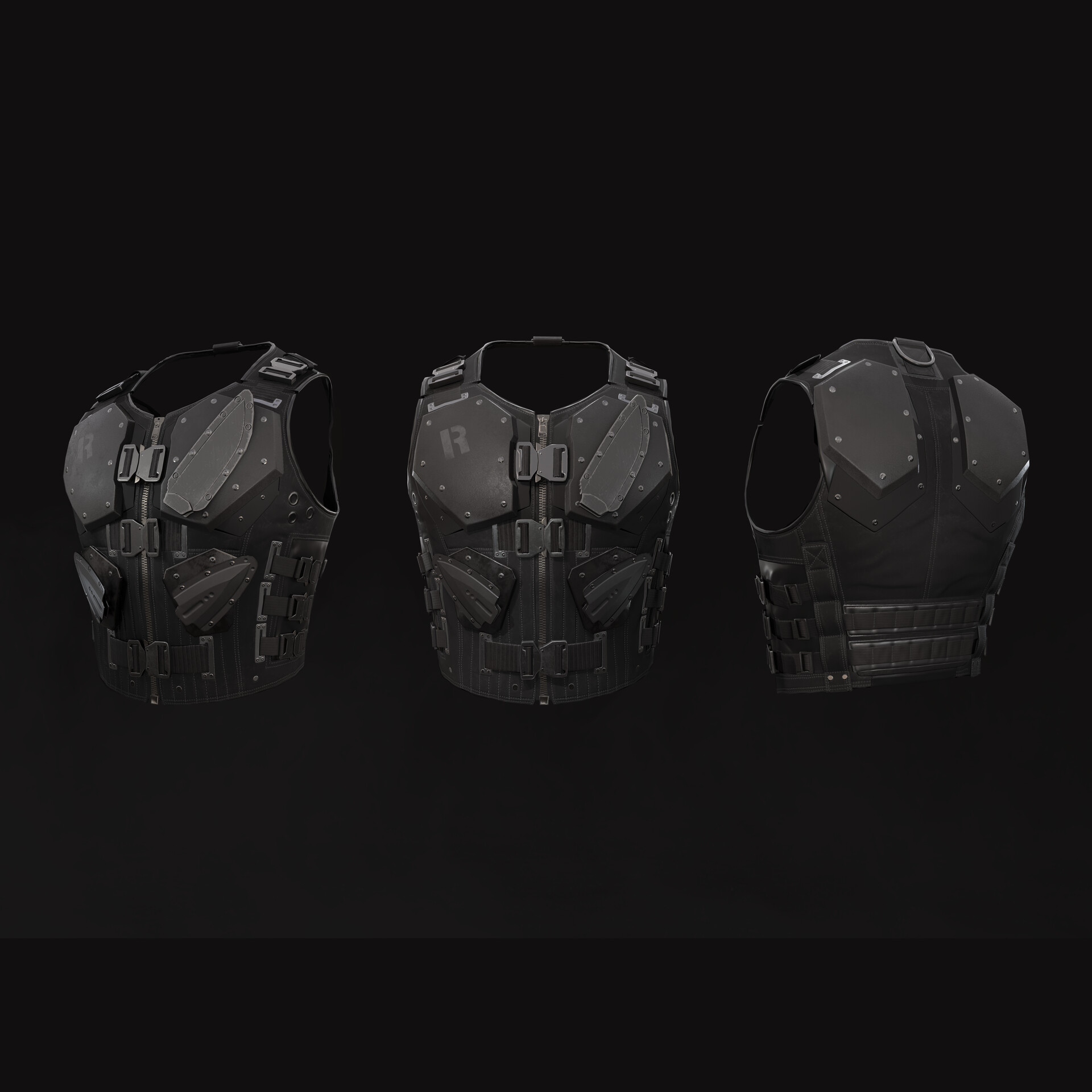 ArtStation - Bulletproof vest