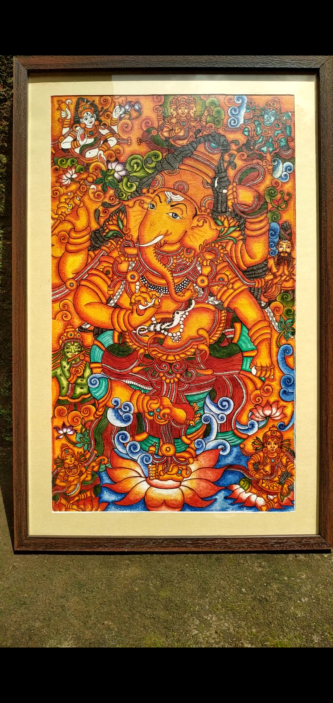 ArtStation - Kerala traditional mural painting