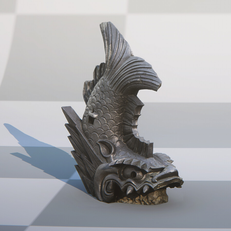 ArtStation - Japanese Dragon Fish