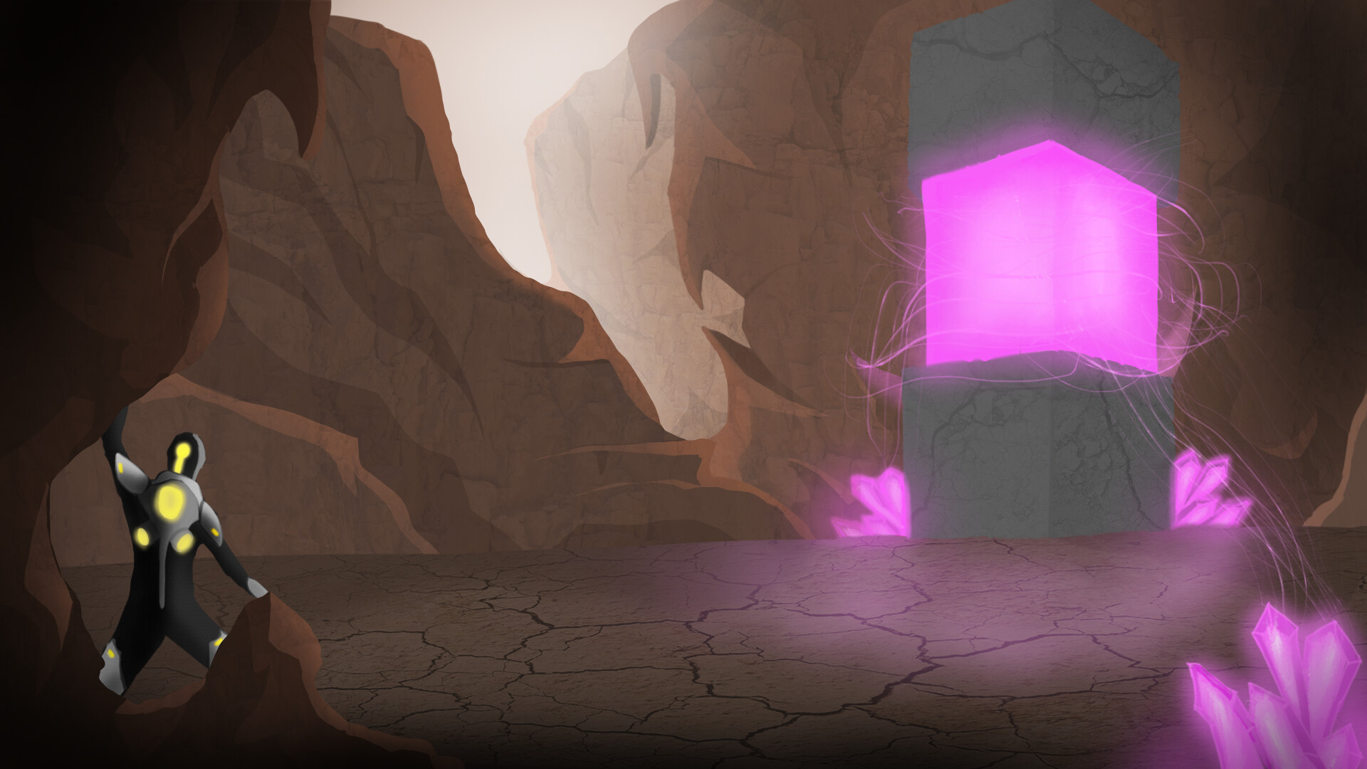 ArtStation - Enviro Cave Concept