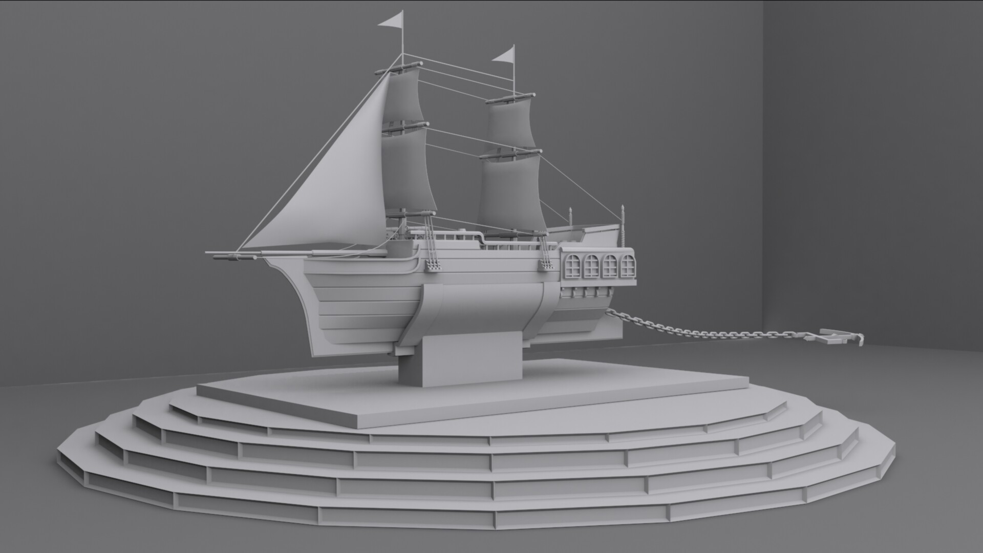 ArtStation - Ship Modeling in 3Ds Max for Gaming