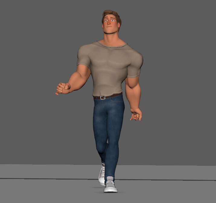 ArtStation - Sassy Walk Cycle