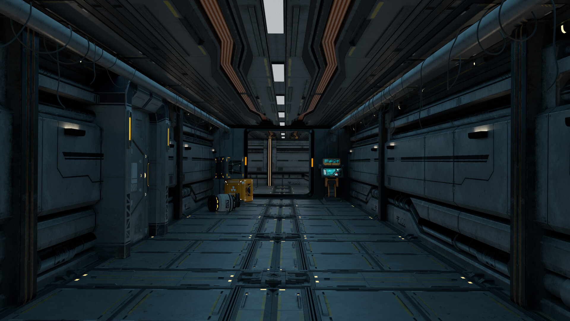 ArtStation - Sci-fi environment concepts_Practice(2020)