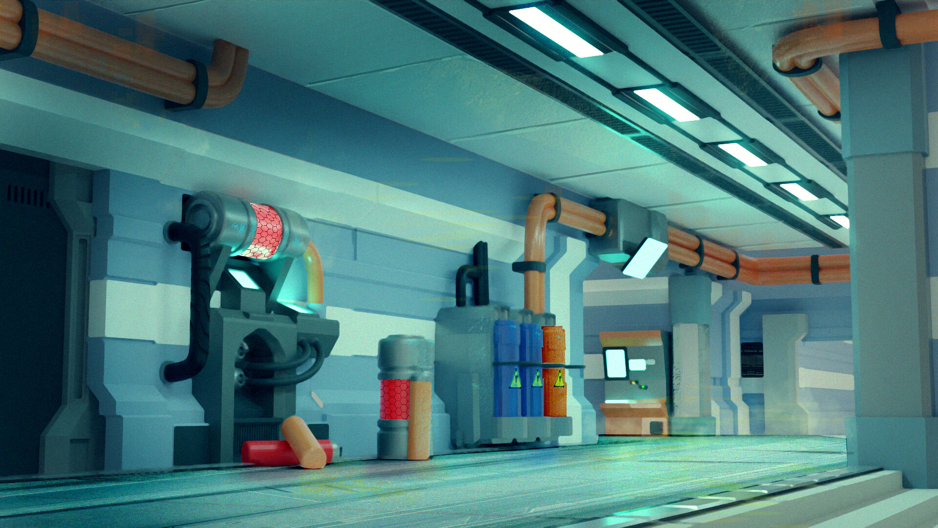 ArtStation - SST. Vethcom Station - Interior Design