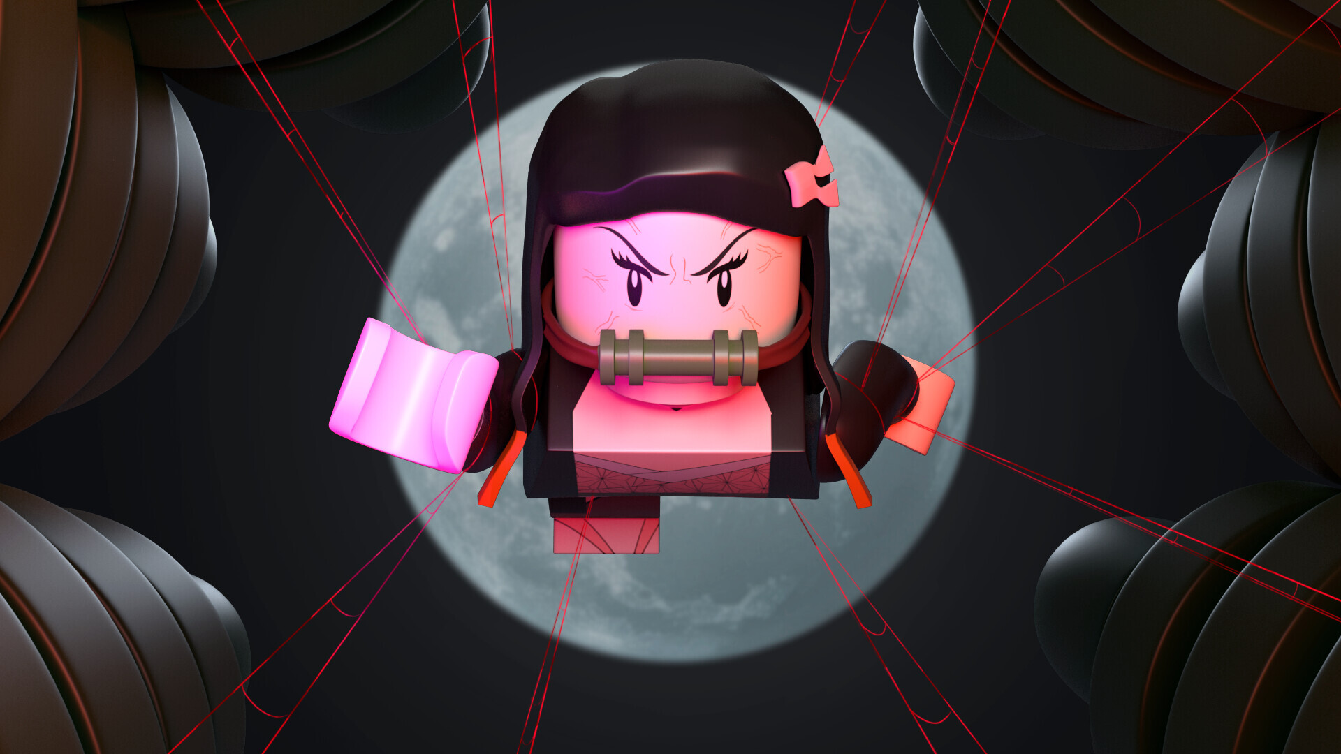 ArtStation - Lego Demon Slayer - Final Renders and Post Production