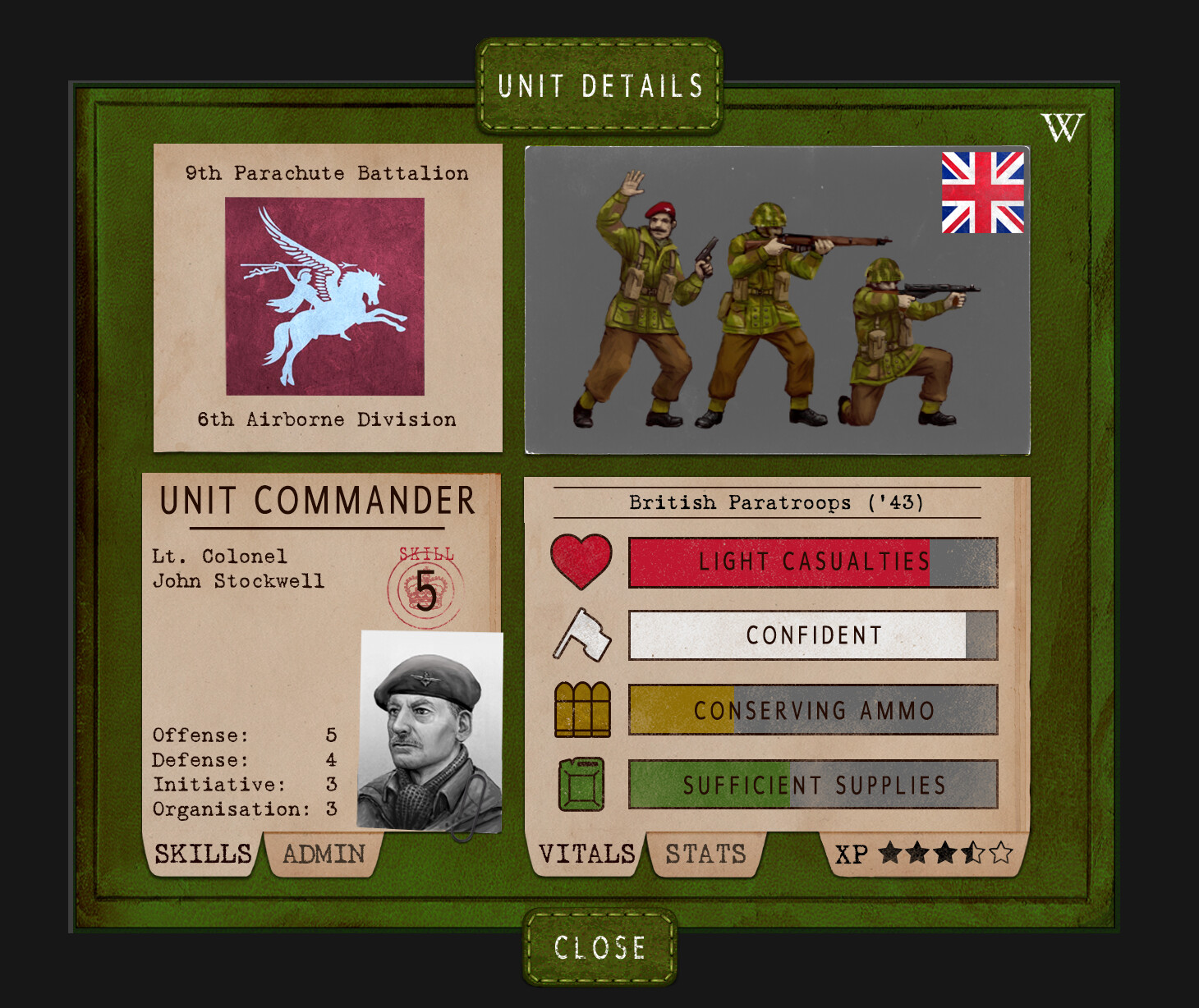 ArtStation - WW2 Strategy Game, Unit Cards