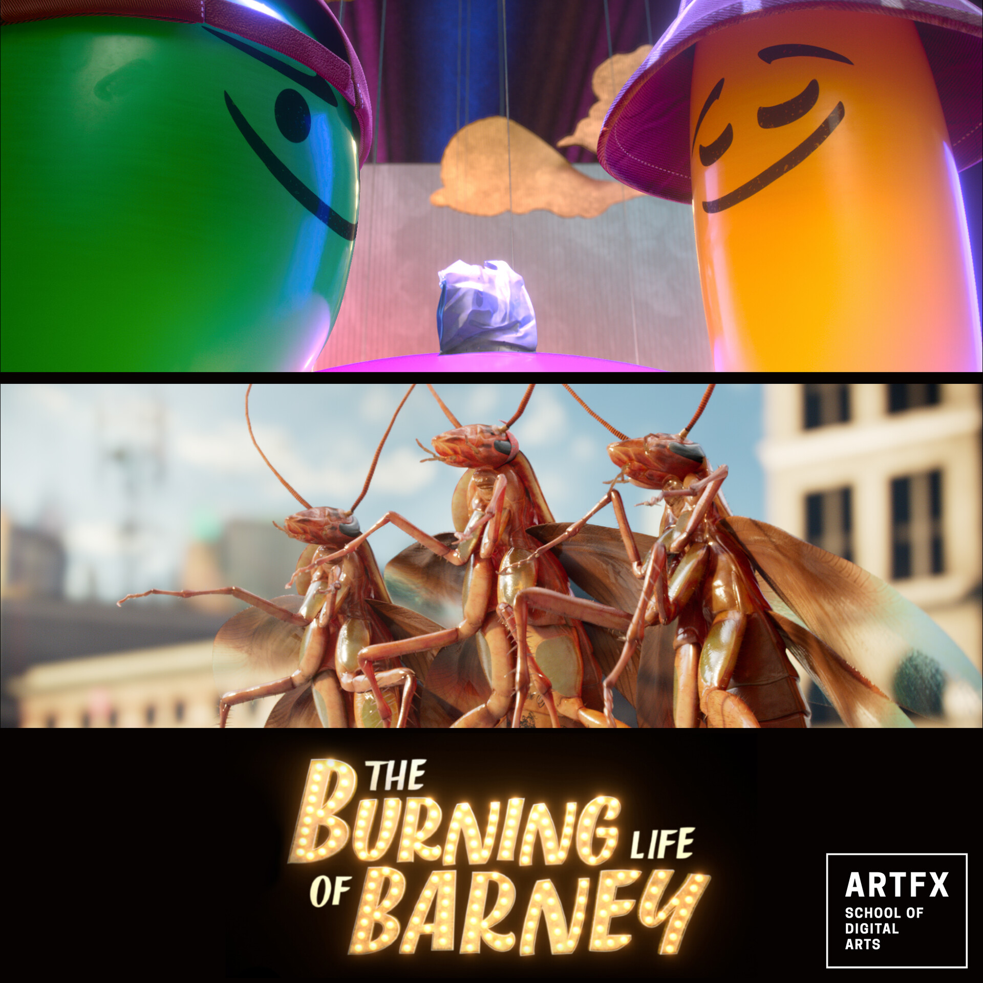 ArtStation - The Burning Life Of Barney | Characters | Modeling - Texturing - Lookdev