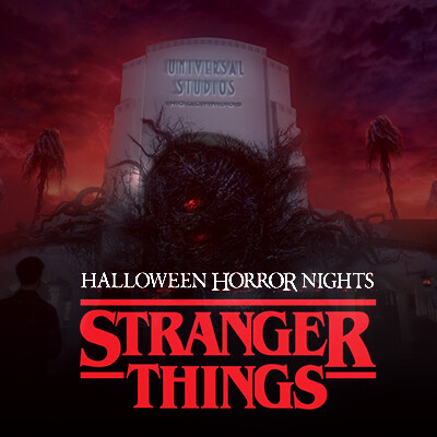 ArtStation - STRANGER THINGS - TV SPOT FOR HHN