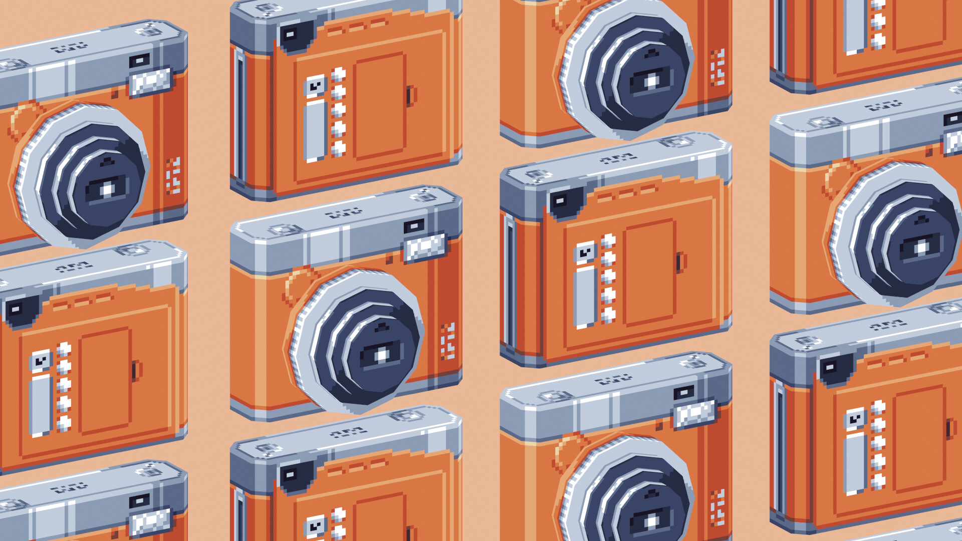 ArtStation - Pixel Polaroid Camera