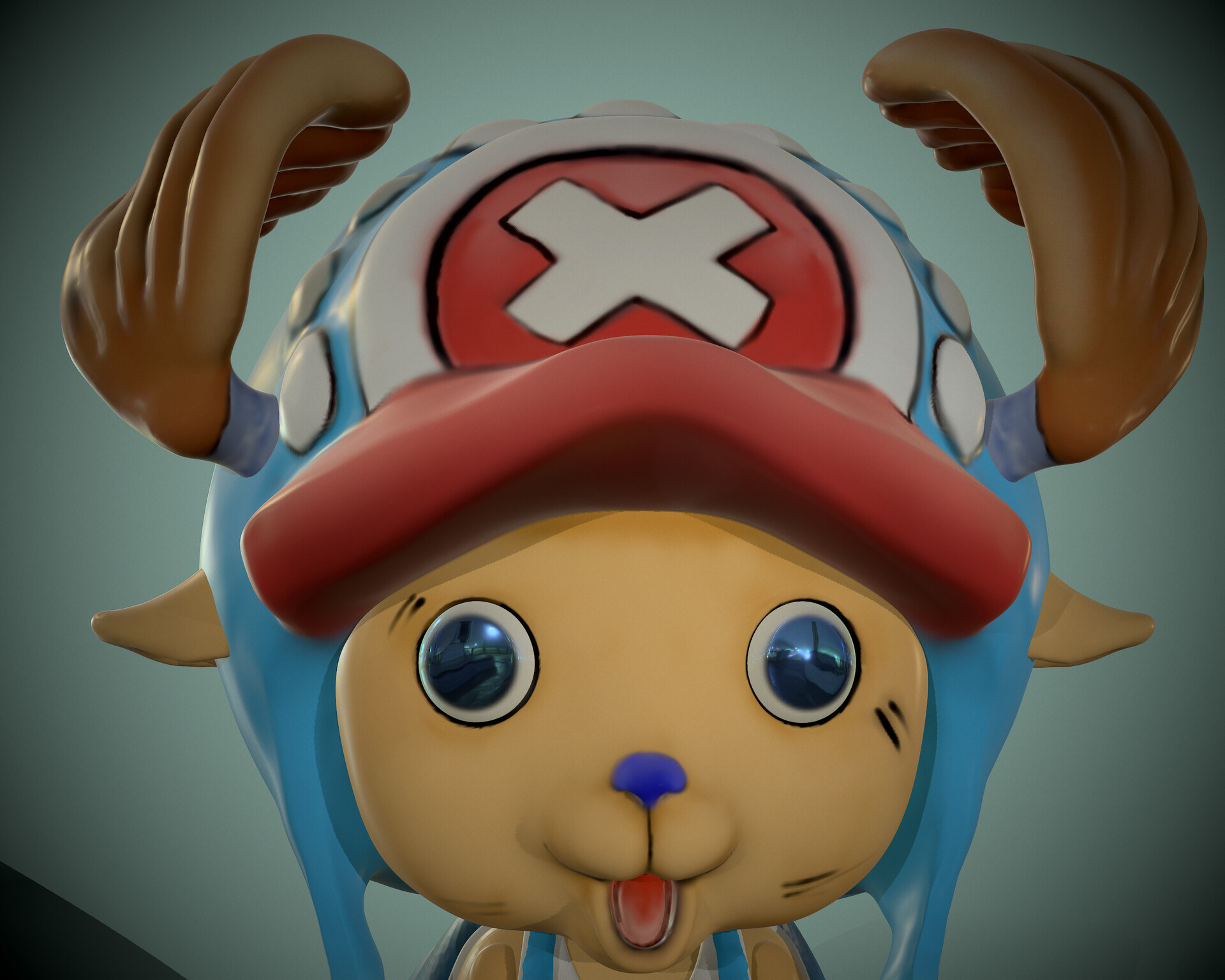 ArtStation - Study sculp chopper anime