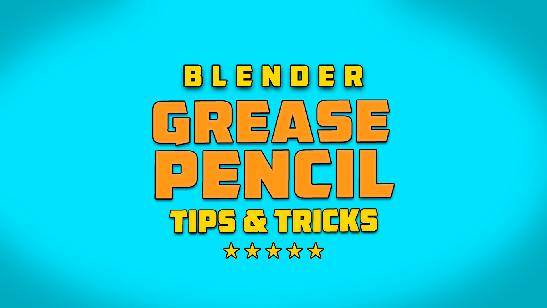ArtStation - Learn Blender Grease Pencil from these Tips and Tricks Tutorials