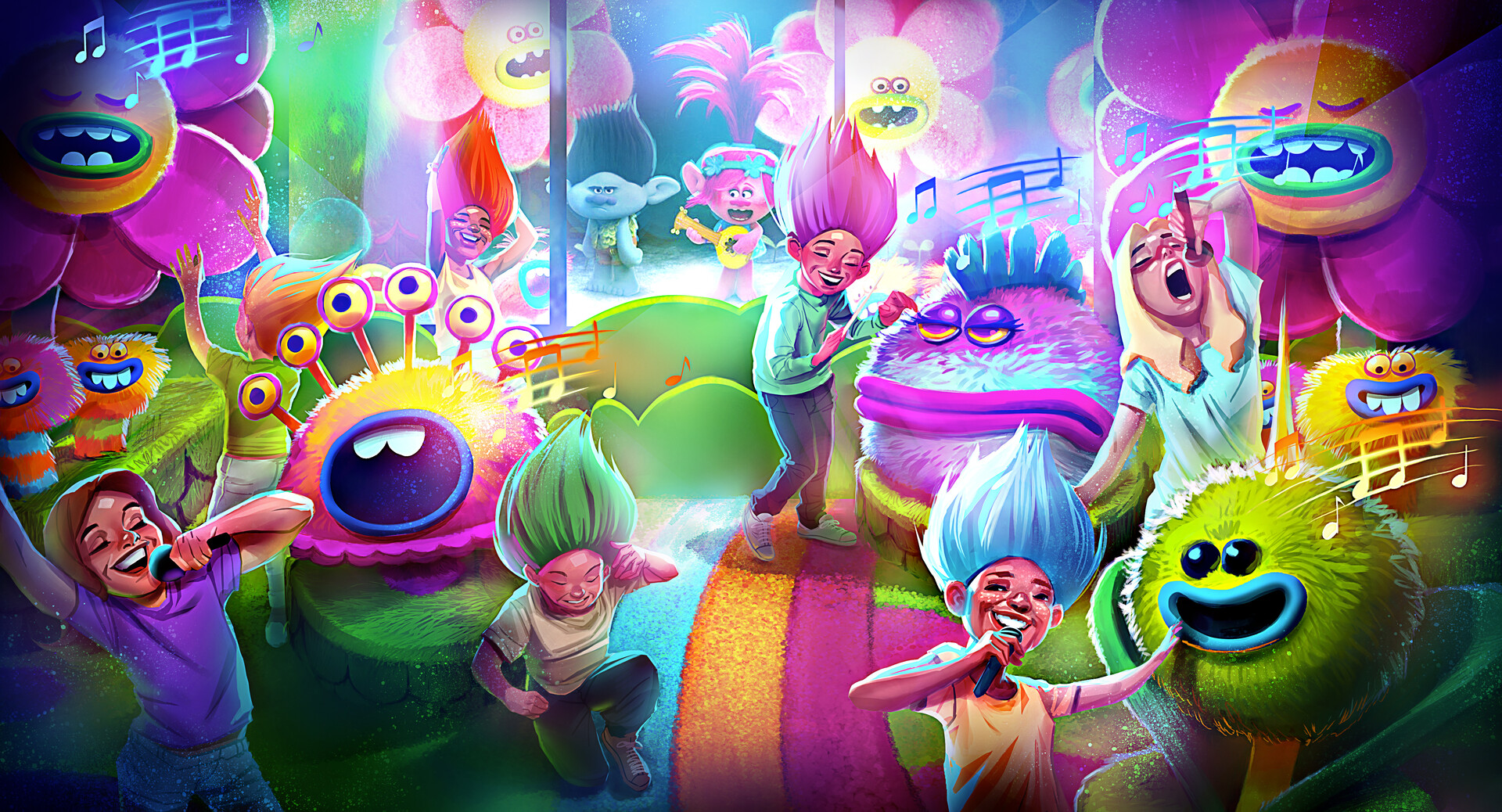 ArtStation - Trolls Experience Concepts