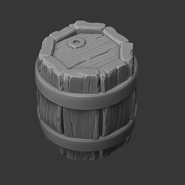 ArtStation - Wood Props