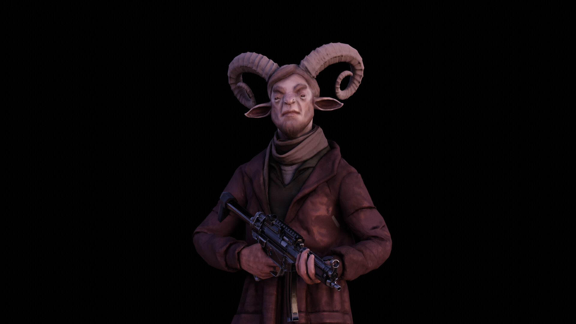 ArtStation - Character Concept #54 "Goatman fantasy character" , Nikola ...