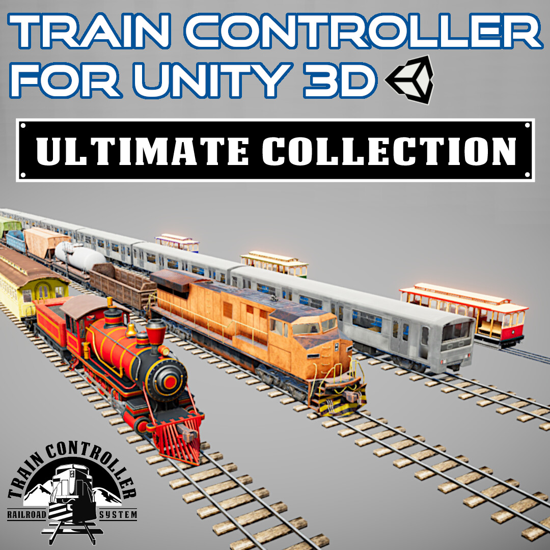 ArtStation - Train Controller Ultimate Collection for Unity 3D