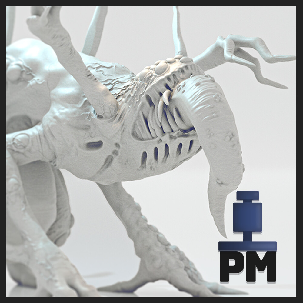 ArtStation - Evolved Abominion - July collection