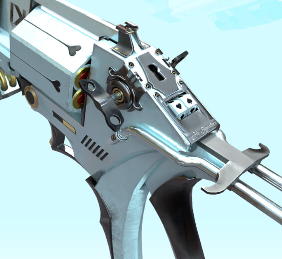 ArtStation - Aris' Signature Assault Revolver