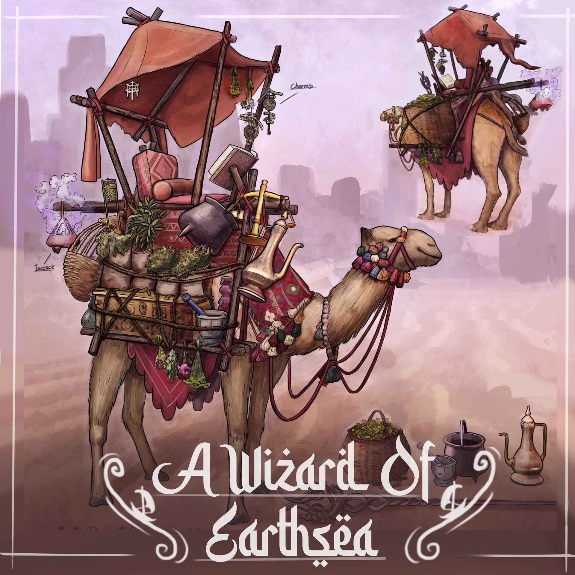 ArtStation - Wizard Mount