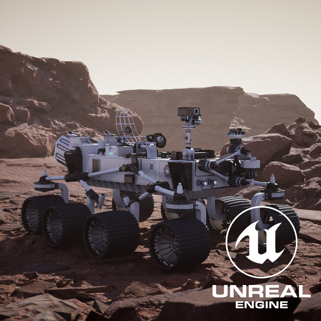 ArtStation - Scientific Space Rover
