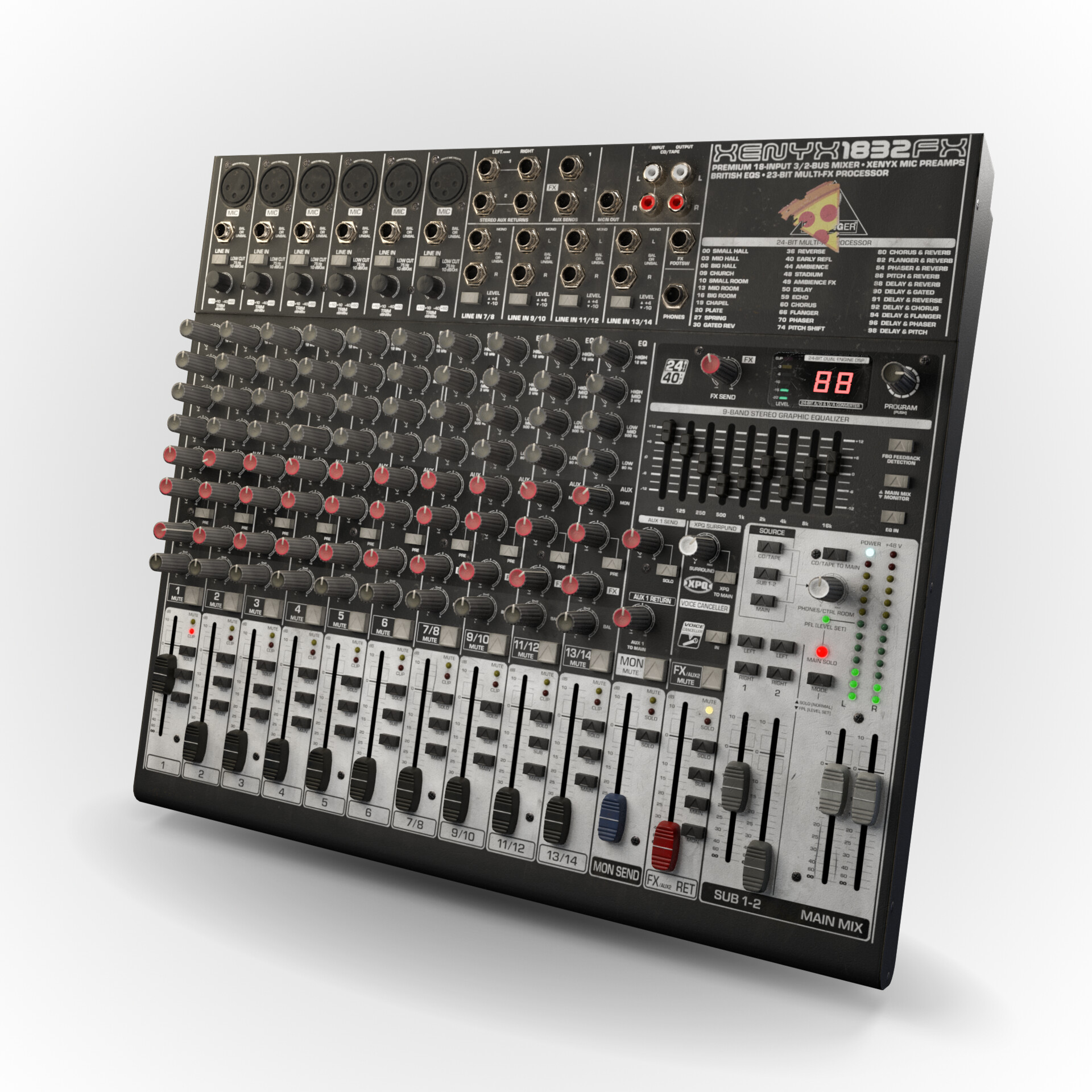 ArtStation - Mixing console