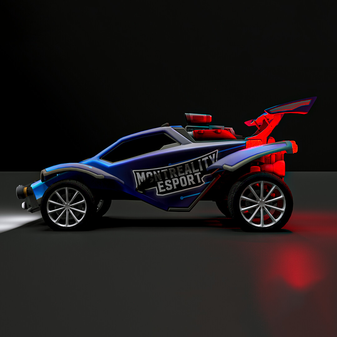 Younes A. - Montreality Esport - Rocket league custom decal Showcase