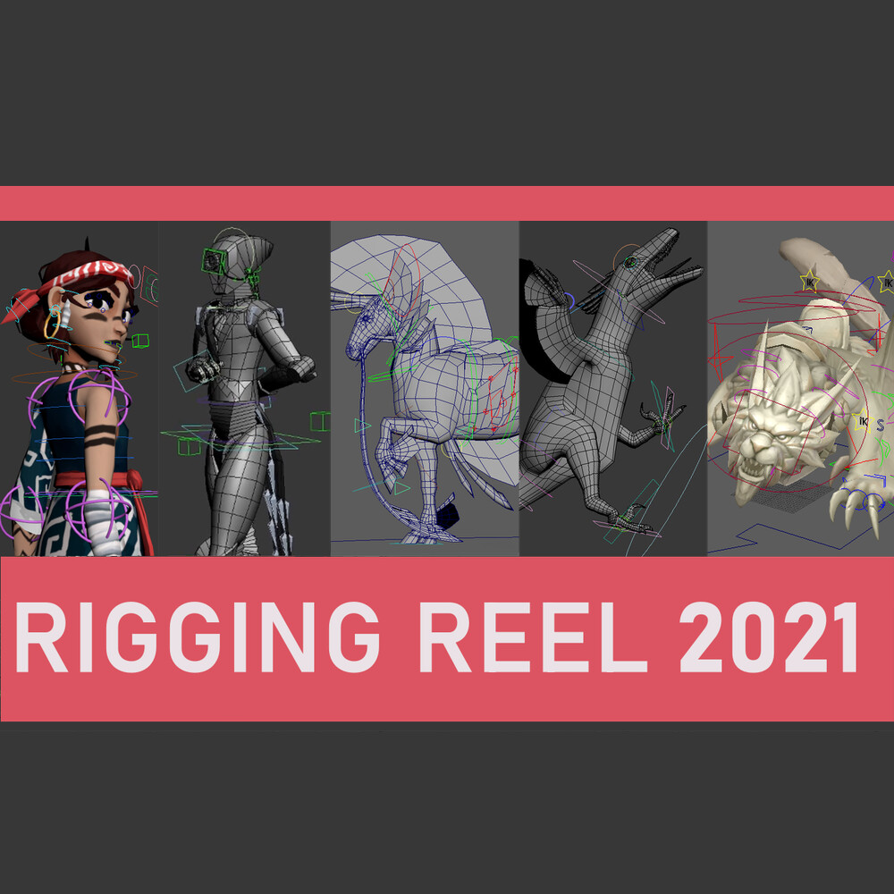 ArtStation - Rigging Demo Reel 2021
