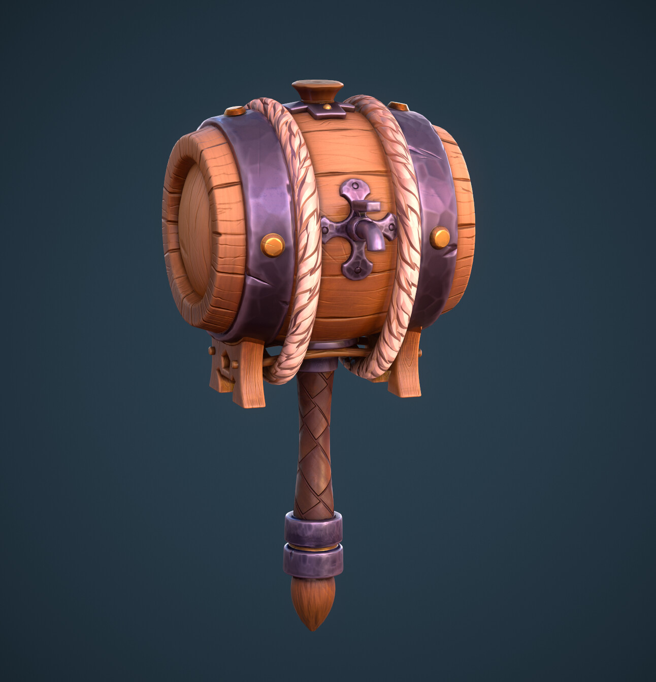 ArtStation - Stylized Hammer