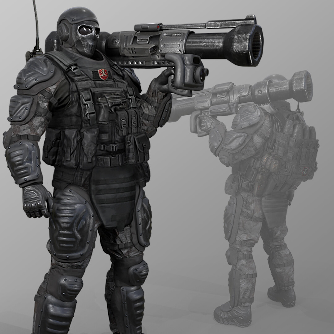 ArtStation - Scythe PMC: Mobile Artillery