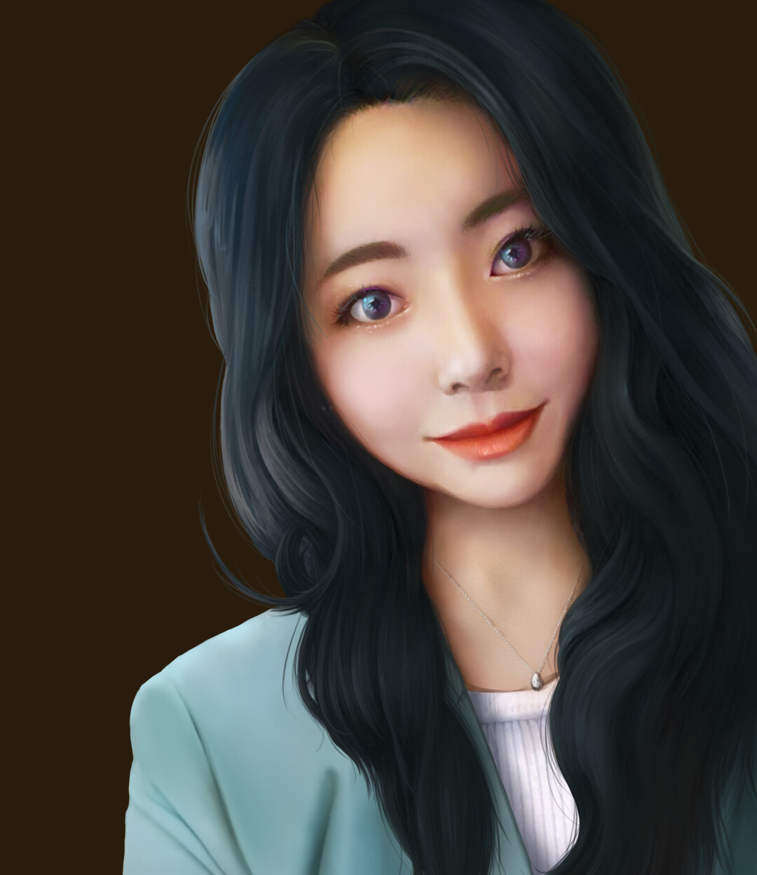 ArtStation - Face handpainting - 2021-07-25