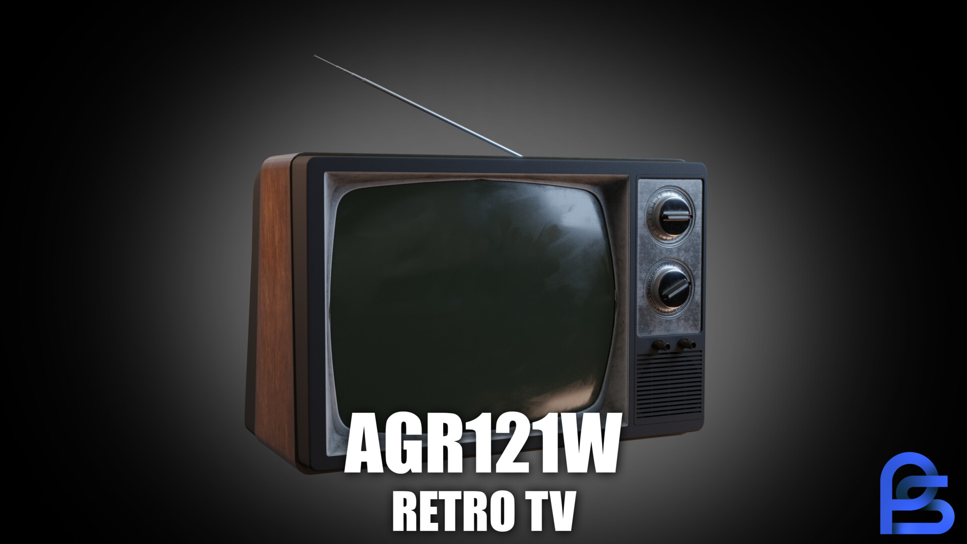 ArtStation - AGR121W Retro TV