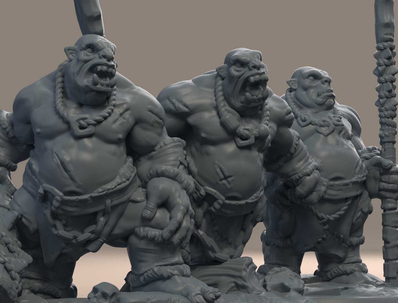 ArtStation - Ogre Minis