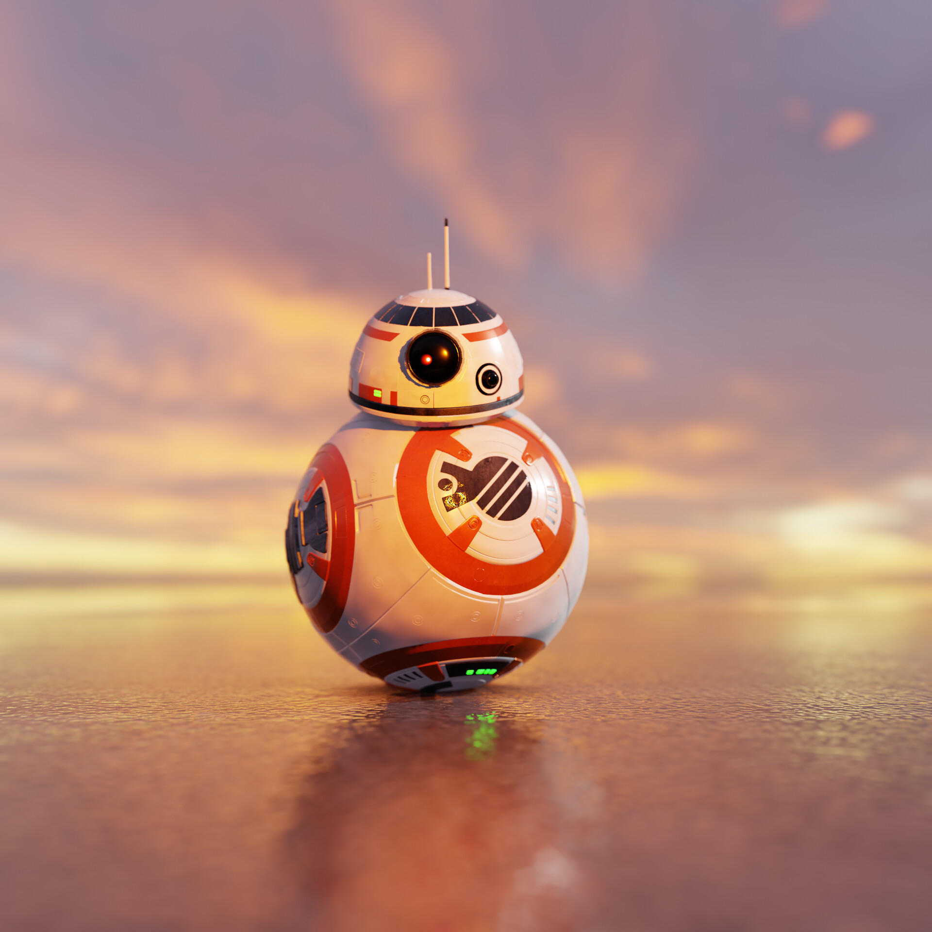 ArtStation - BB 8 | Hard surface cute animation