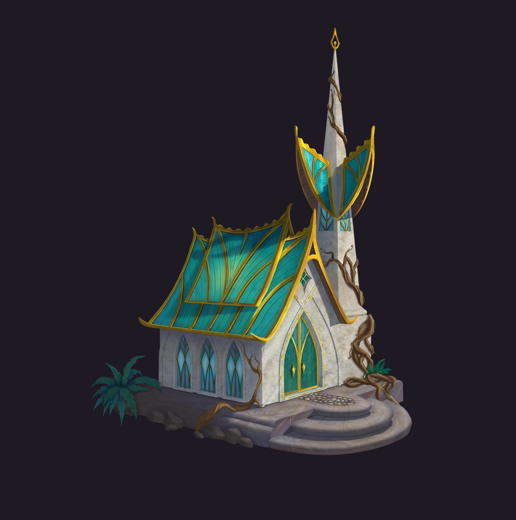 ArtStation - Elf's house