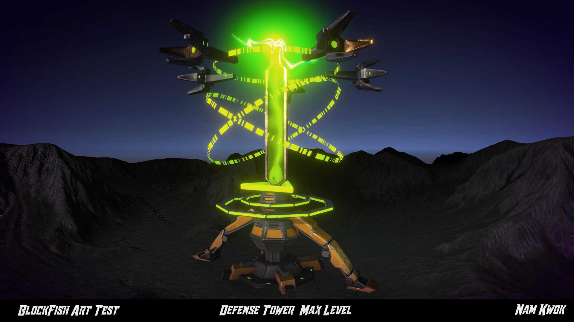 ArtStation - Sci-Fi Tower Defense Design