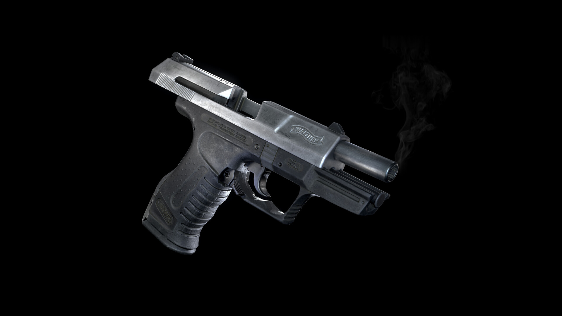 ArtStation - Walther P99 Titanium Coated