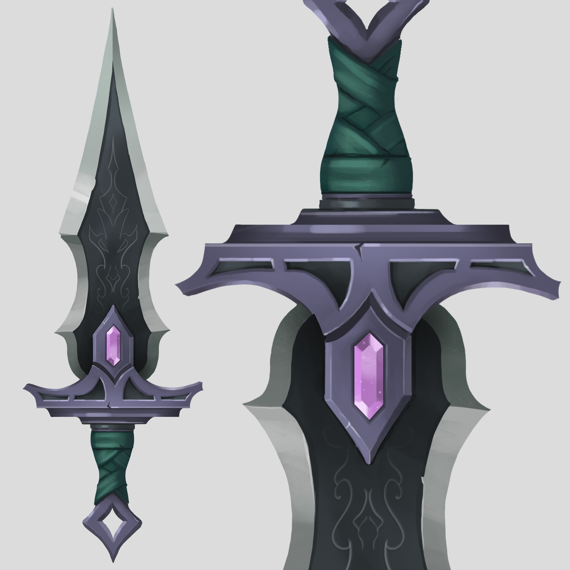 ArtStation - Rogue Dagger Concept